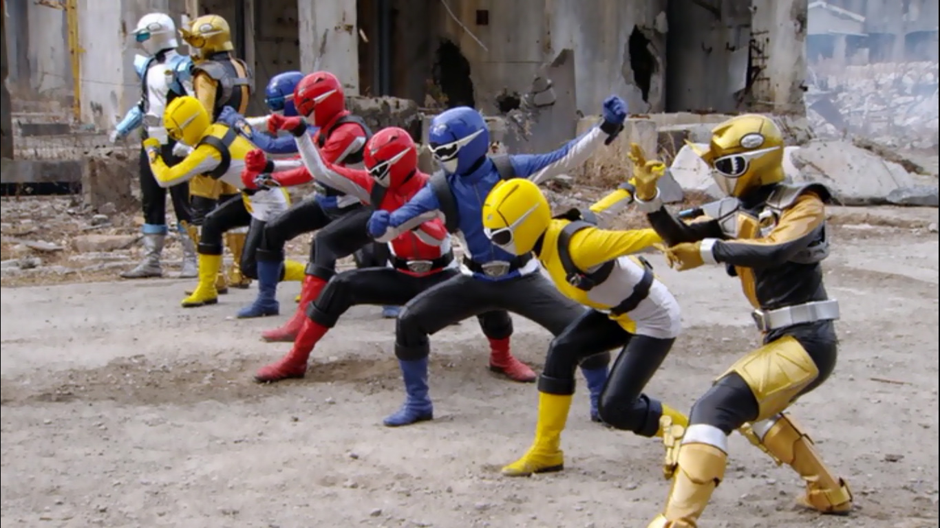 My Shiny Toy Robots: Movie REVIEW: Tokumei Sentai Go-Busters Returns vs ...
