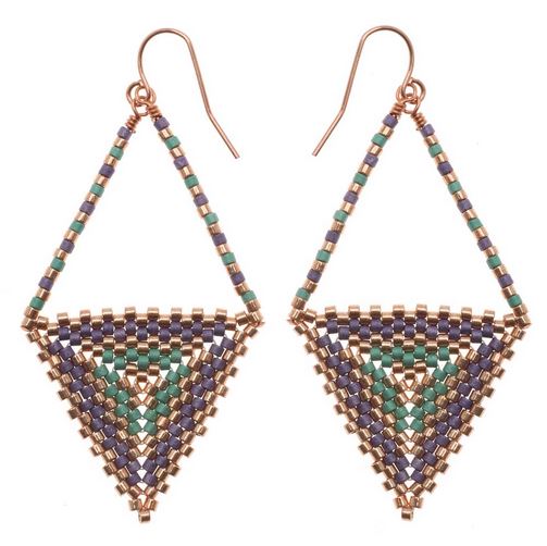 Beautiful Beaded Earrings Tutorials / The Beading Gem