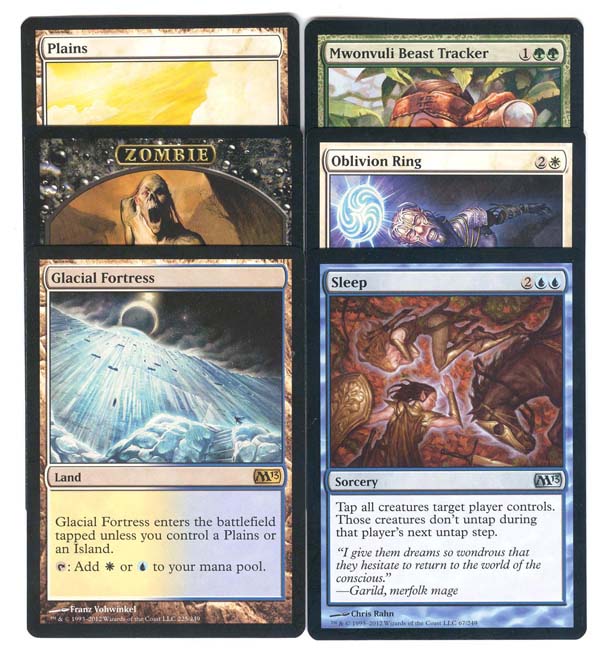 Magic the Gathering Adventures: M13 battle packs