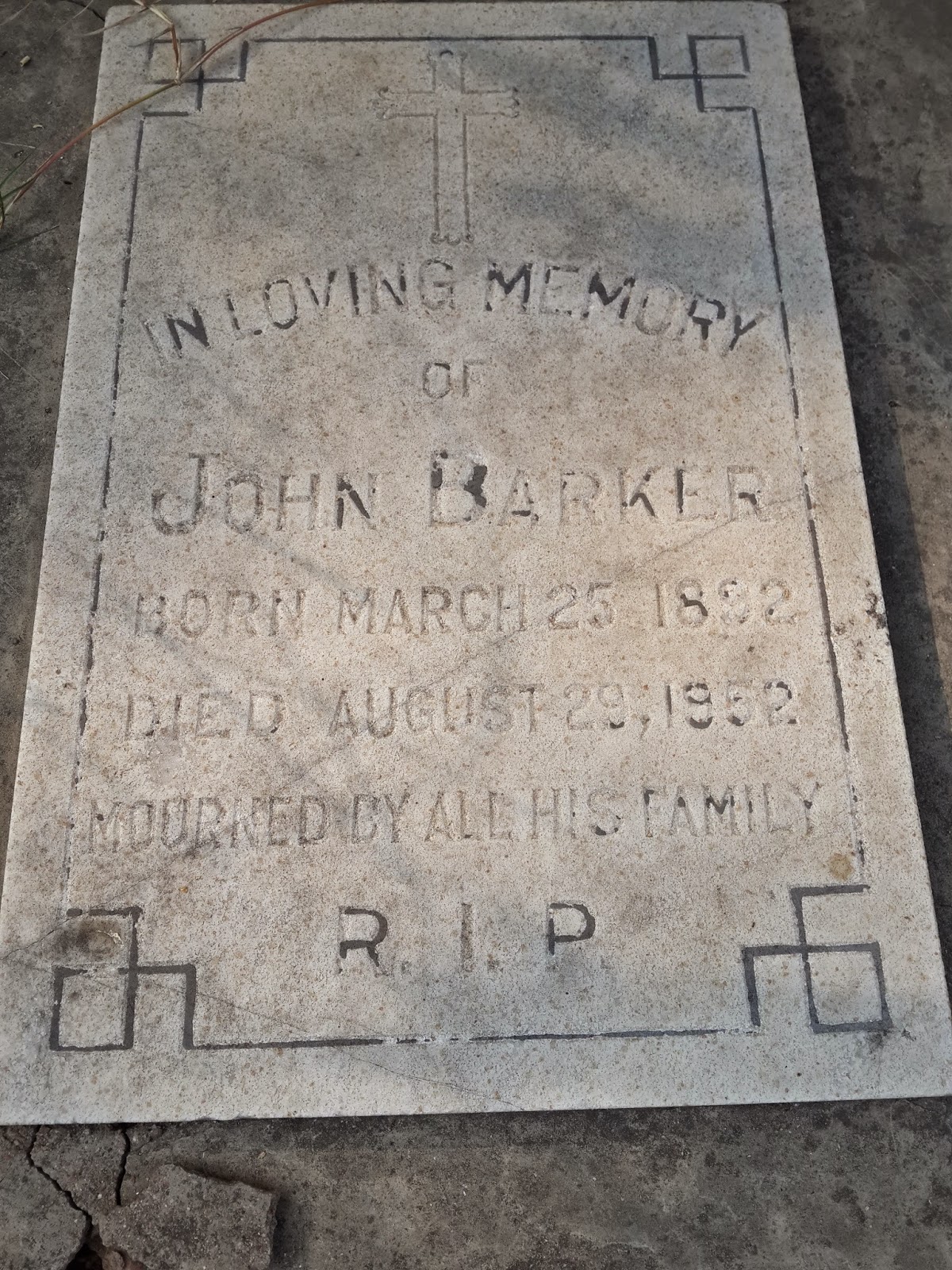 guava gardens: John Barker 1892-1952