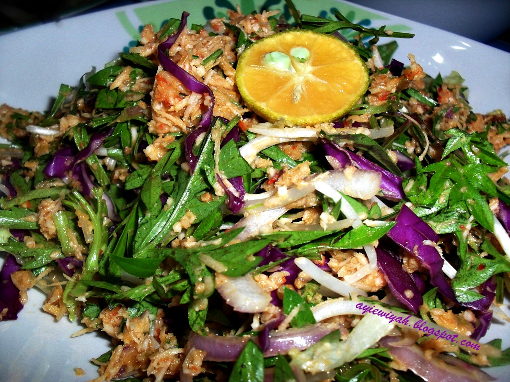 :: Seindah Bicara Sesedap Rasa ::: Kerabu Ulam Raja Chef Hanieliza