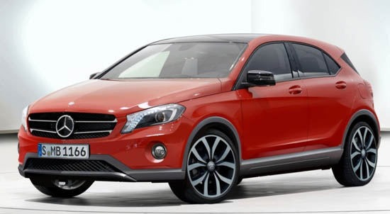 Burlappcar: New Mercedes Compact SUV