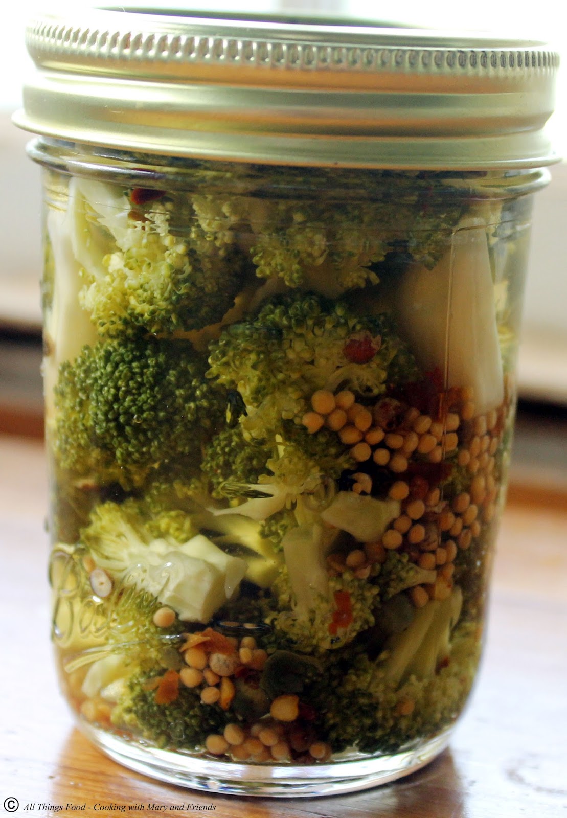 Cooking With Mary and Friends: Quick Pickled Broccoli