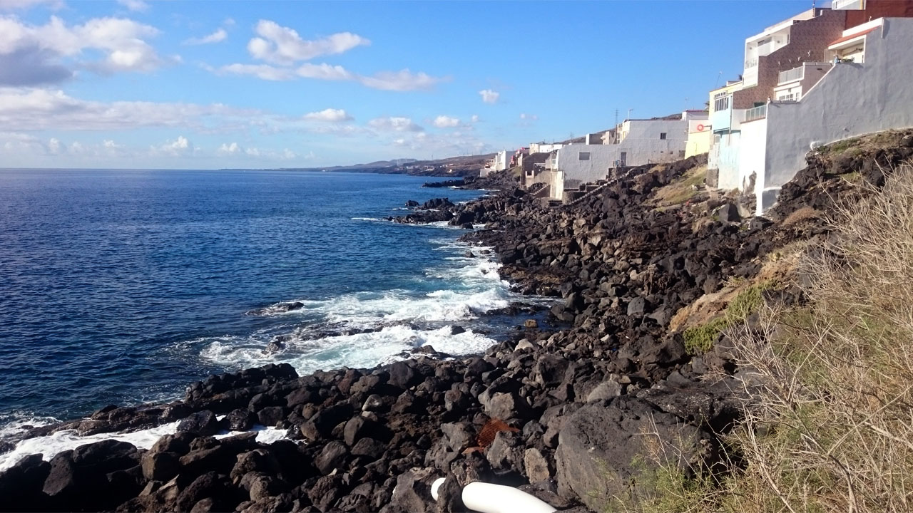 El desván de Basilín: Paseo litoral Punta Prieta - Los Roques