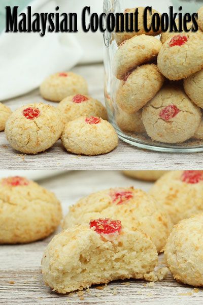 Malaysian Style Coconut Cookies - Food Inspiration Healthy
