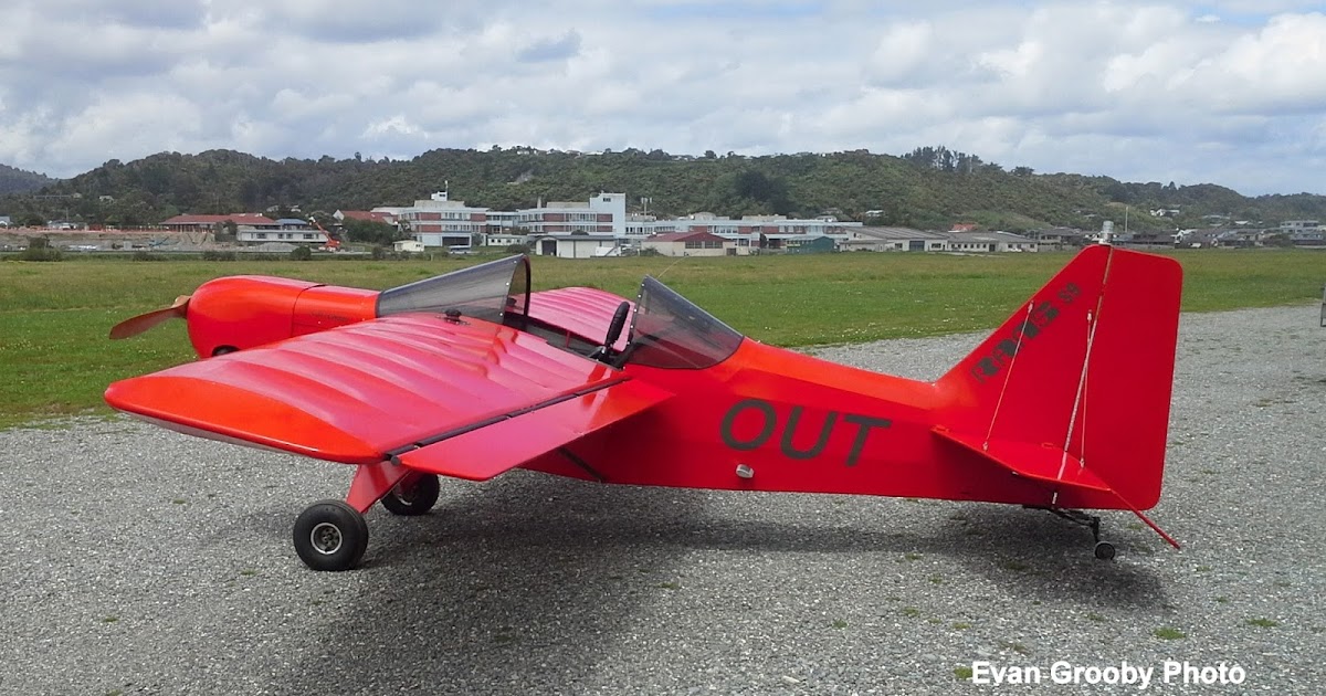 NZ Civil Aircraft: RANS S 9 Chaos ZK-OUT at Greymouth