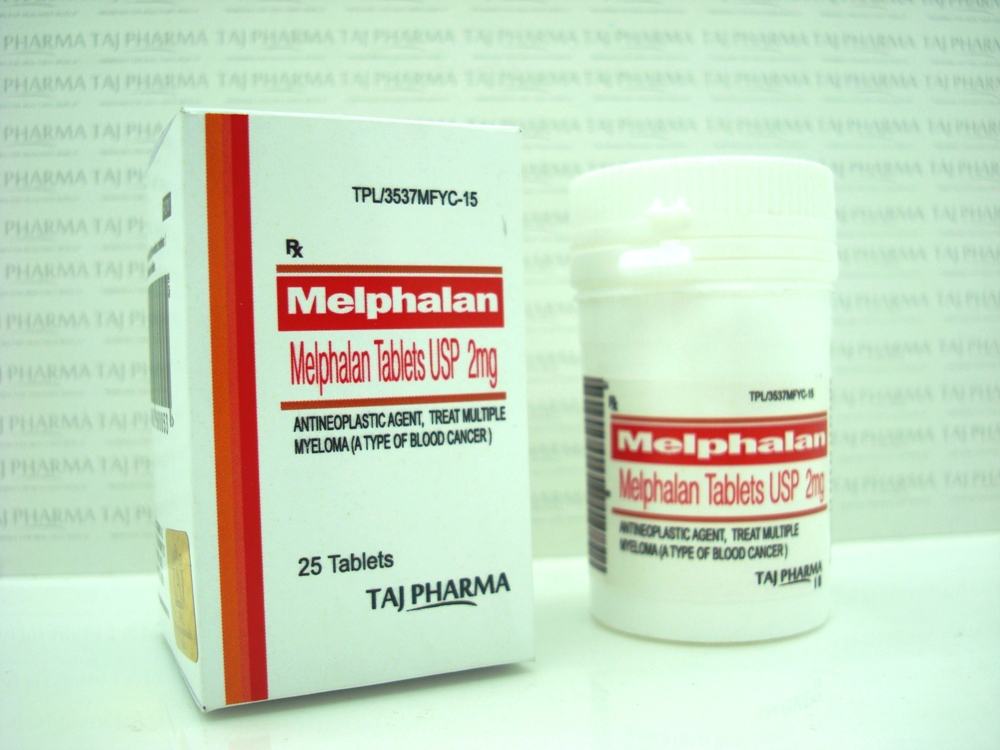 Melphalan tablets USP 2mg | Melphalan Tablets BP / USP 2mg.