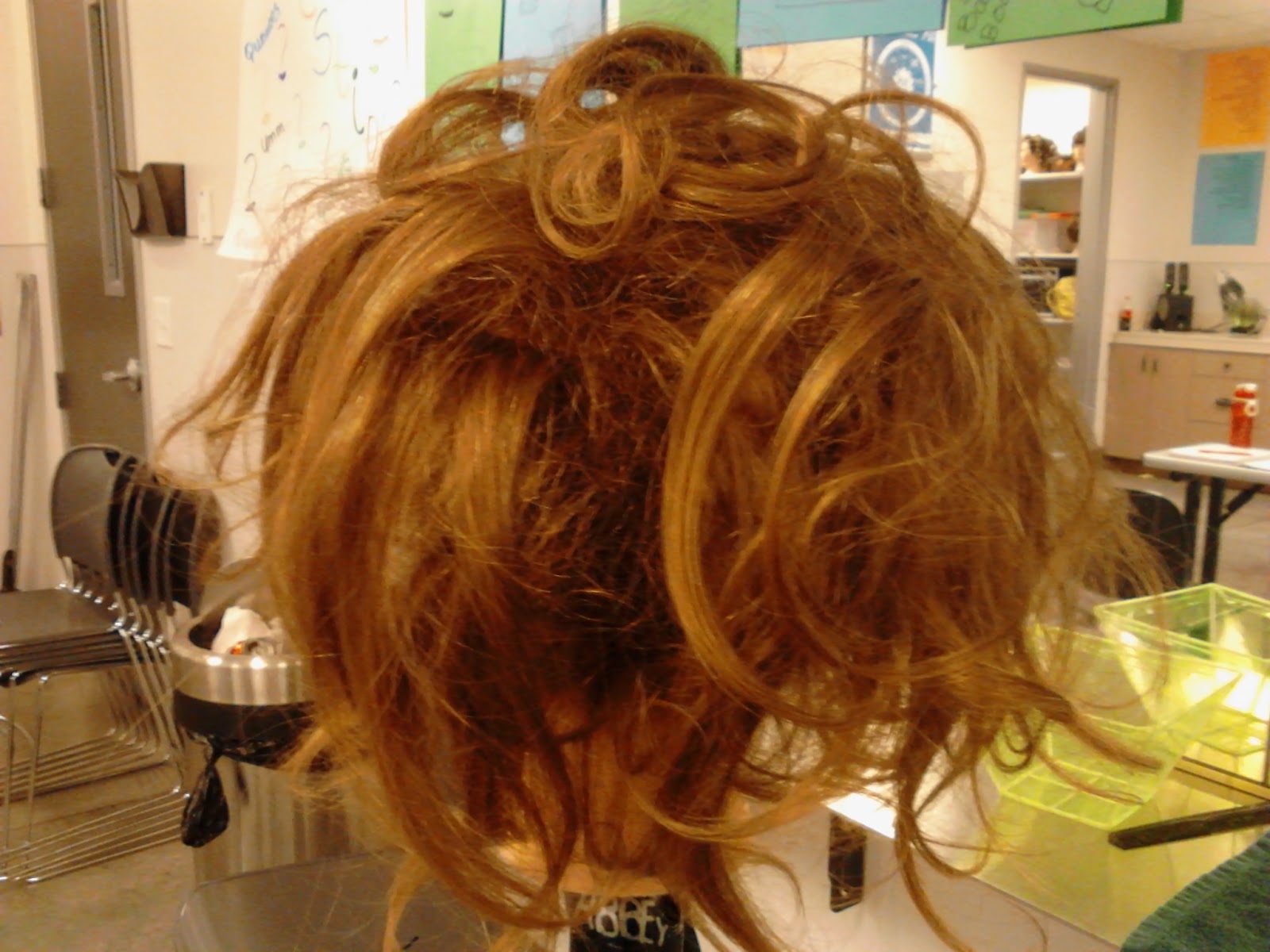 My Hair Journey: Day 8 Paul Mitchell (backcombing, hair structure, look ...