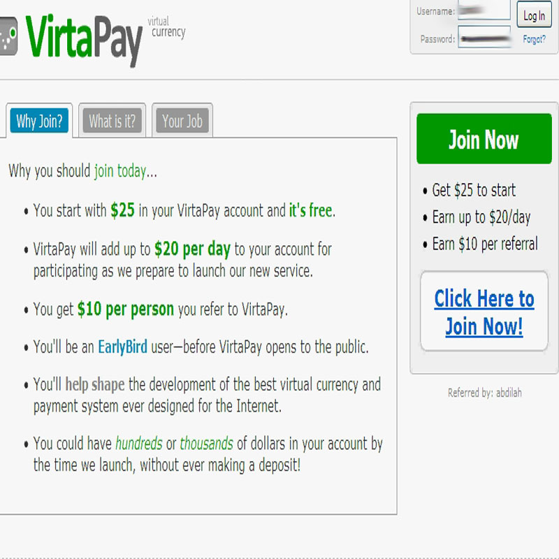 PENYIMPANAN UANG ONLINE GRATIS