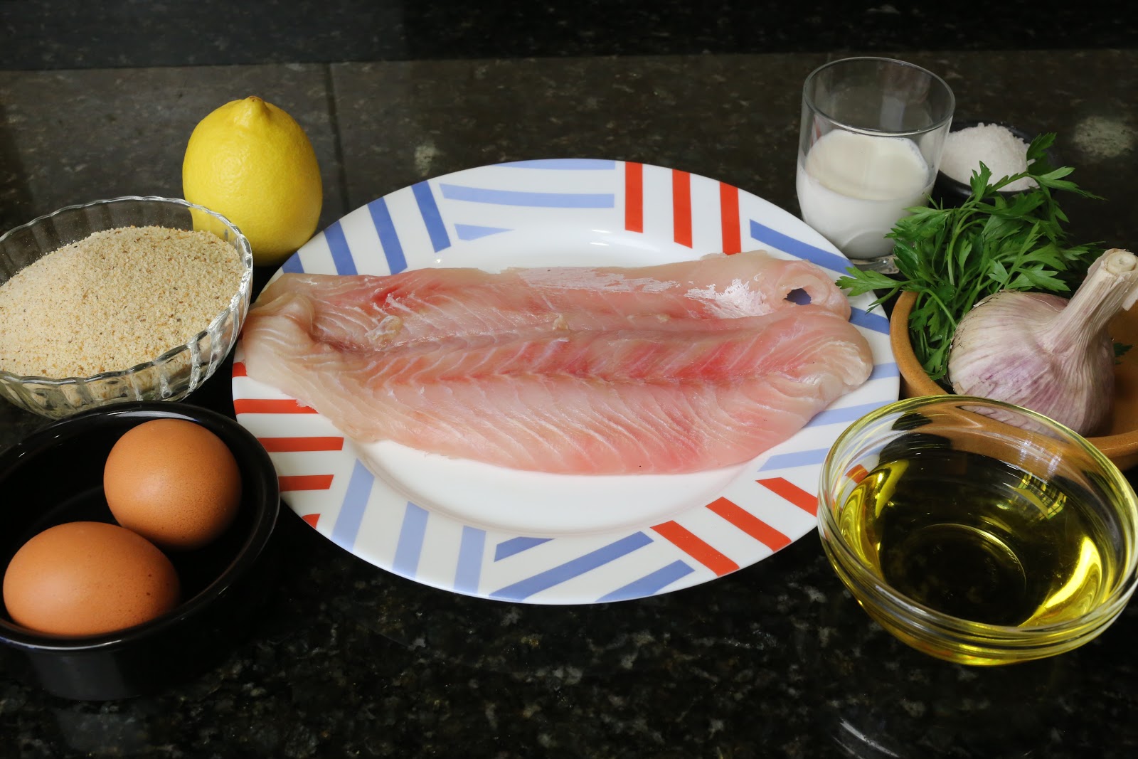 Cocina andaluza: Filetes de perca empanados