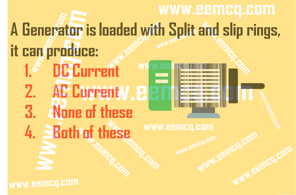 3 Basic MCQs that Explain Working of DC Generator and its Difference ...