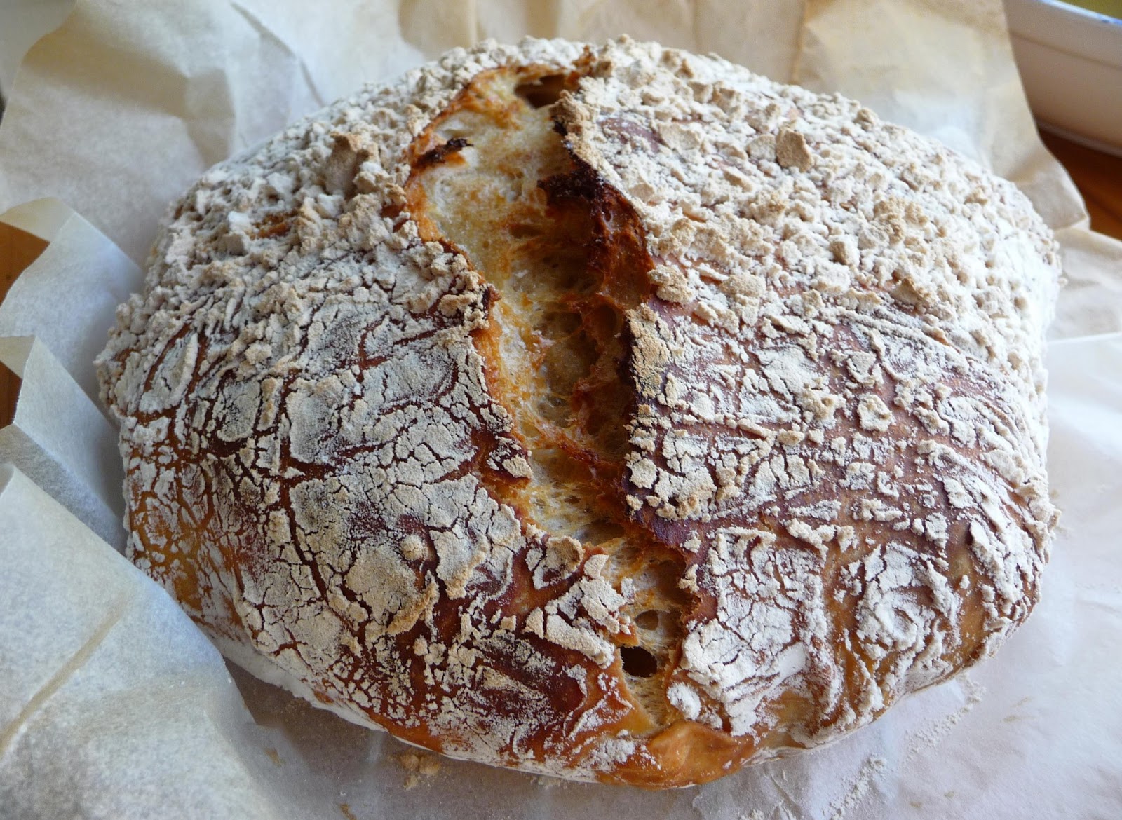 Lancashire Food: No knead bread