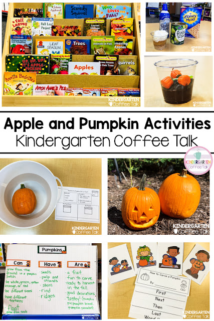 Kindergarten Coffee Talk: Apples and Pumpkins Unit