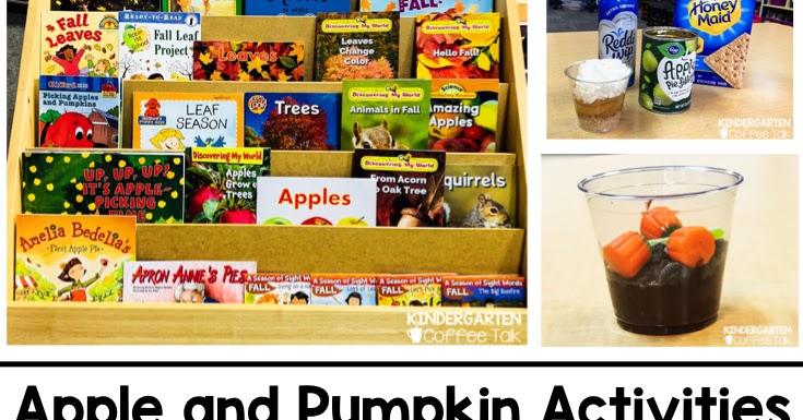 Kindergarten Coffee Talk: Apples and Pumpkins Unit