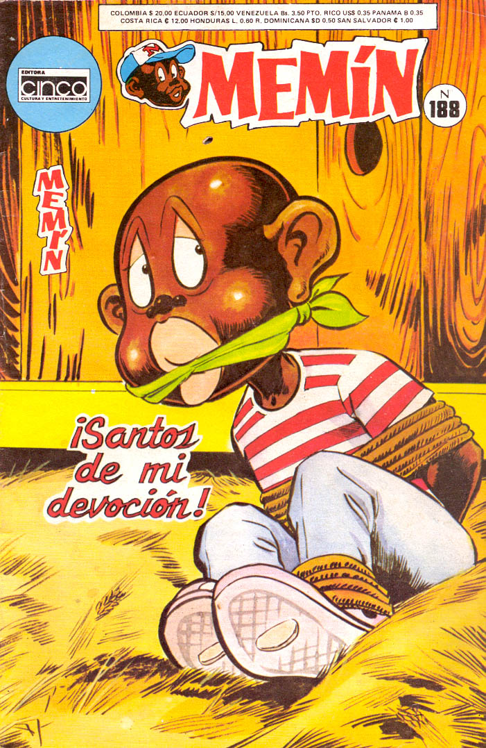 Mexico Comic Sonrisas: Memin Pingüin - Ed. Cinco (186 al 190)