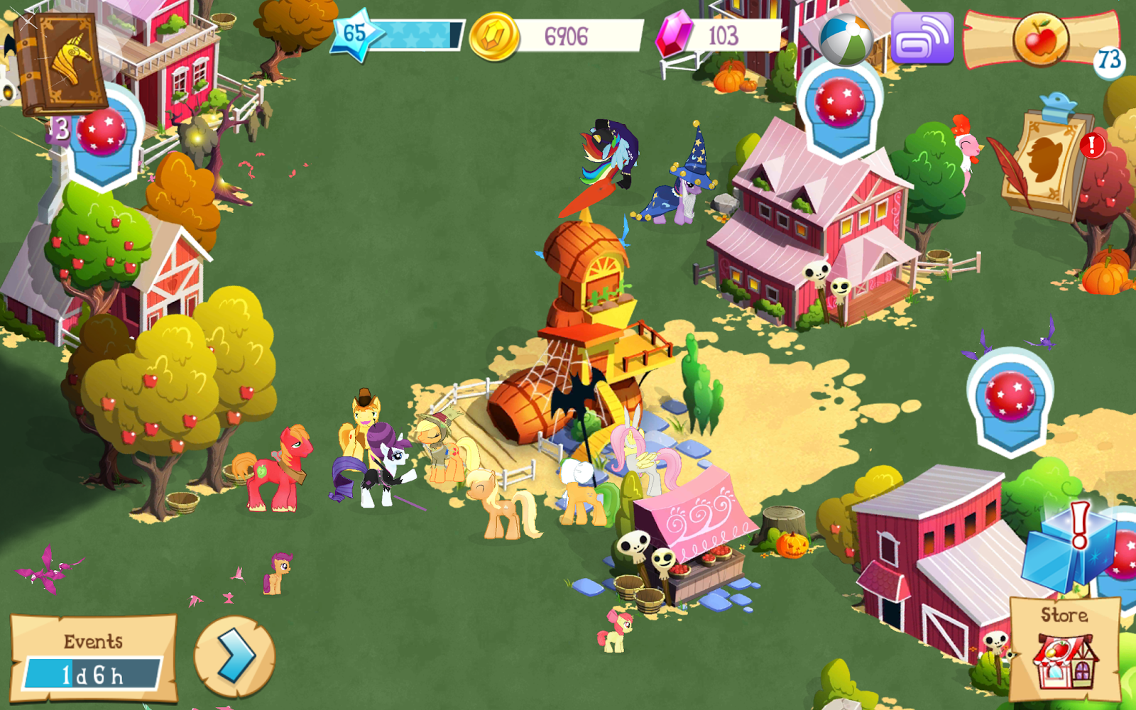 Equestria Daily - MLP Stuff!: Gamelolft MLP Game Nightmare Night Update ...