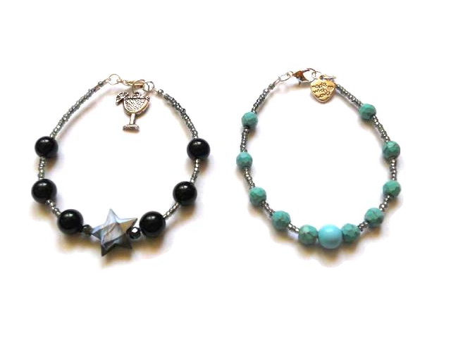 Bijuteriile Elizei - bijuterii handmade: Bratari cu pietre ...