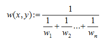 Visualizing High Dimensional Data: On the weighted Hamming distance