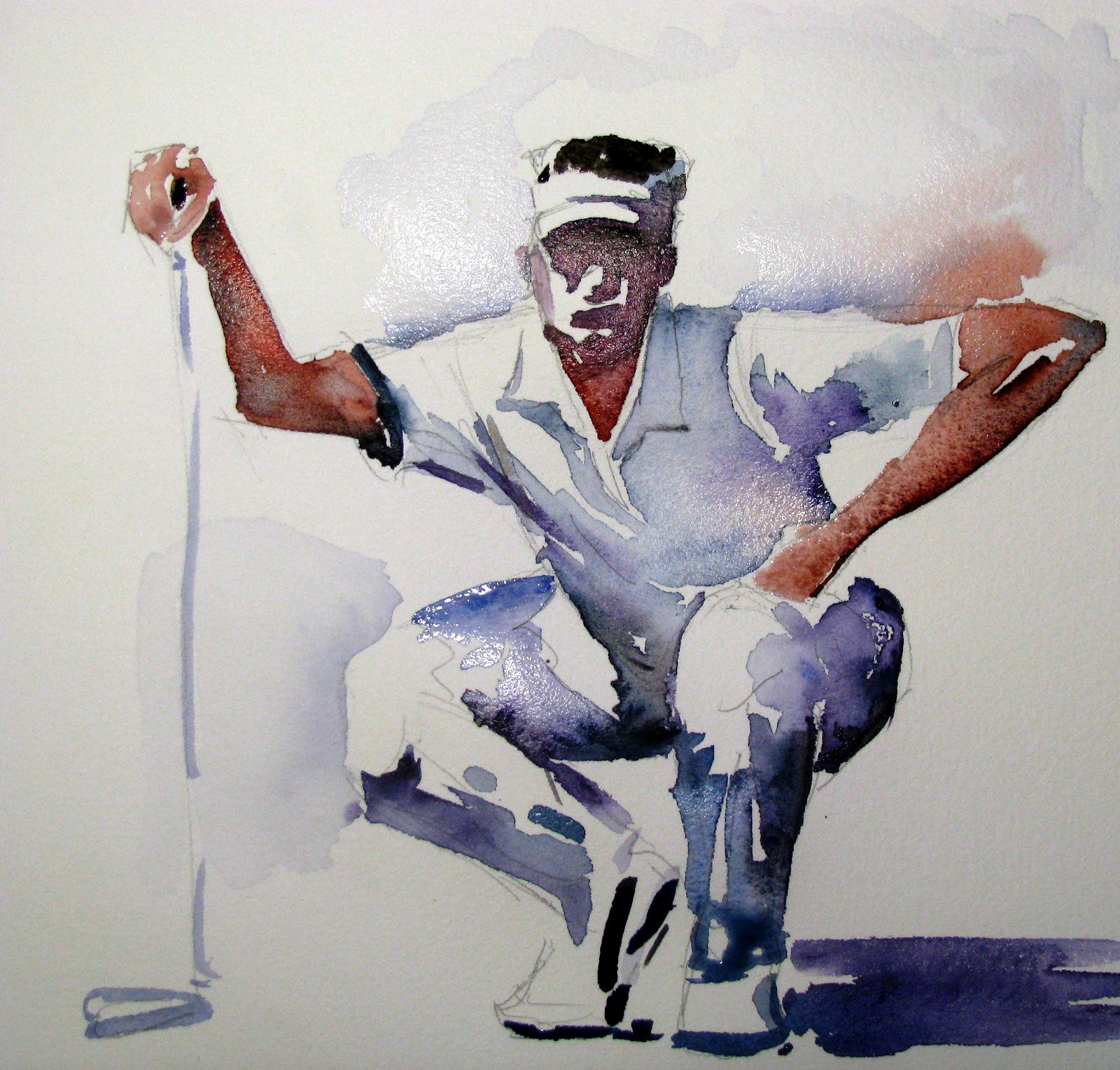 1000+ images about golf & watercolour on Pinterest | Golf, Golf trolley ...