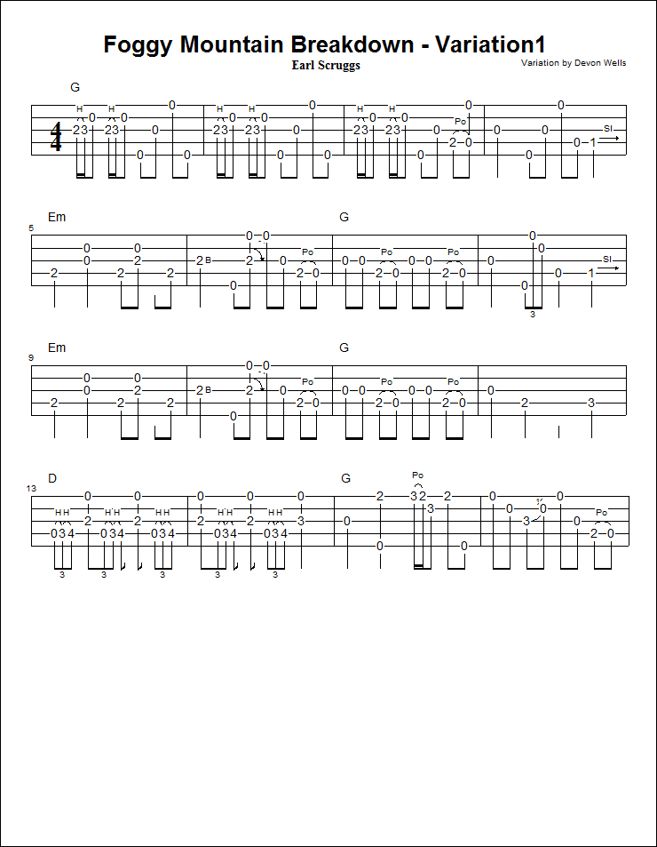 Devon's Banjo Homeplace: Exploring Foggy Mountain Breakdown- Part I
