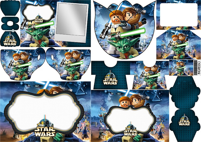 Star Wars Lego: Free Printable Invitations. - Oh My Fiesta! for Geeks