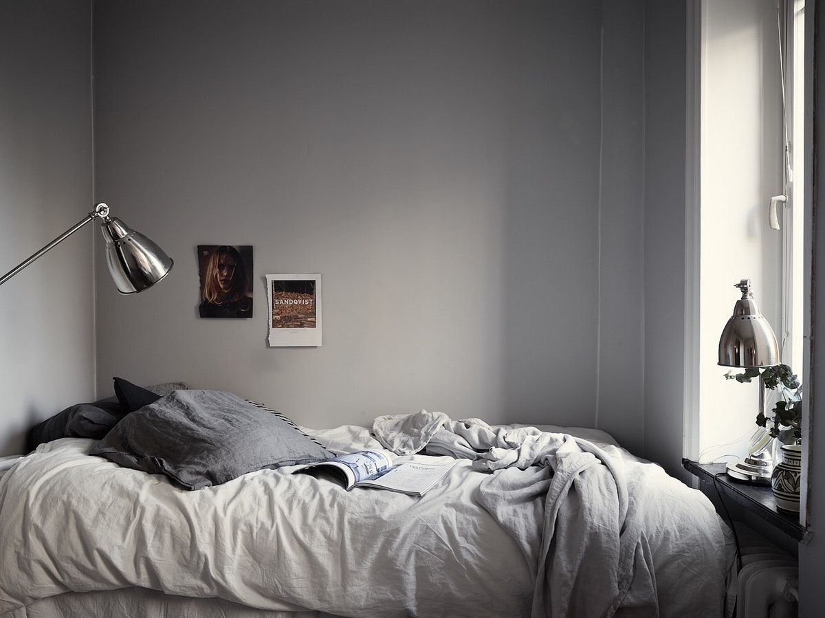 Gray shades and unique atmosphere