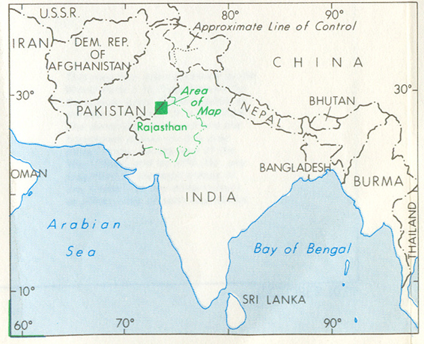 Indira Gandhi Canal Map