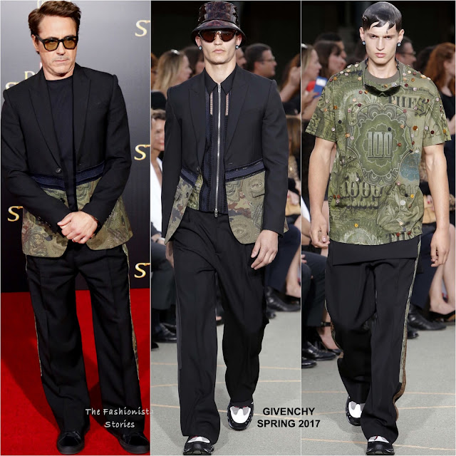 Robert Downey Jr. in Givenchy at the 'Doctor Strange' LA Premiere