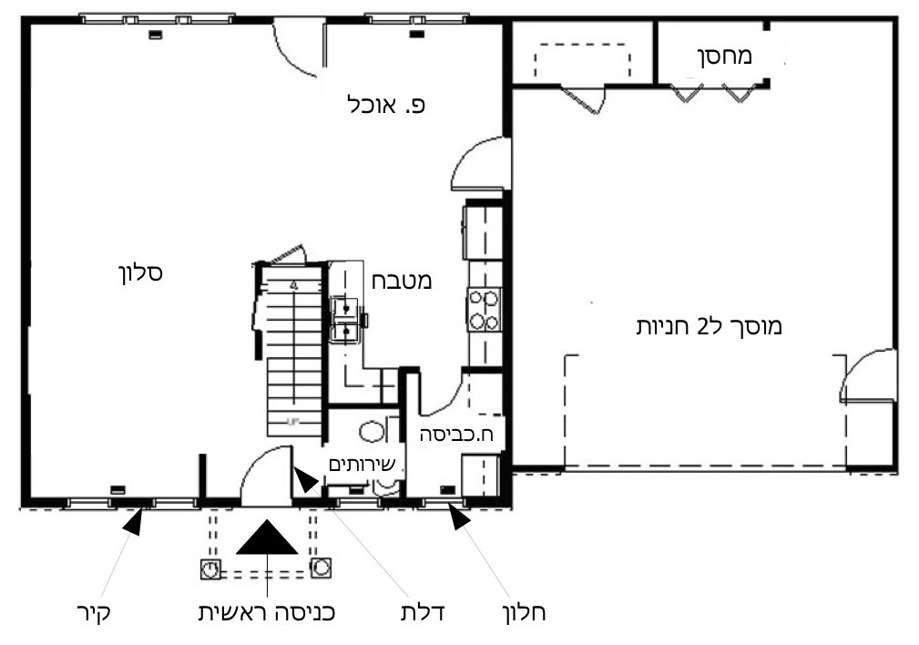 הדרך הפשוטה להבין תוכנית אדריכלית חלק 1