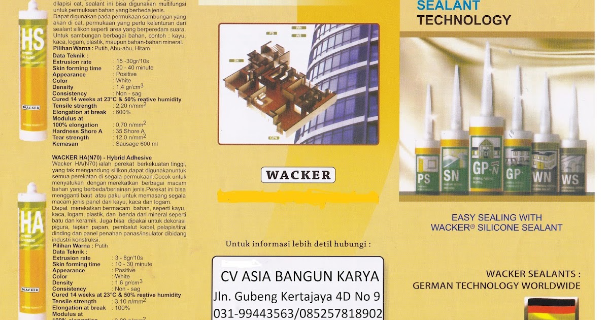 Produk Wacker Sealant