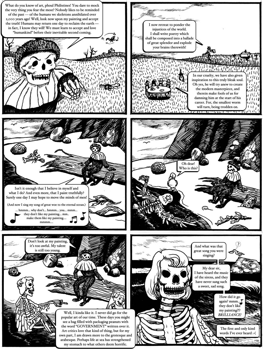 Sensible Rita: The Woe Within, Cartoon