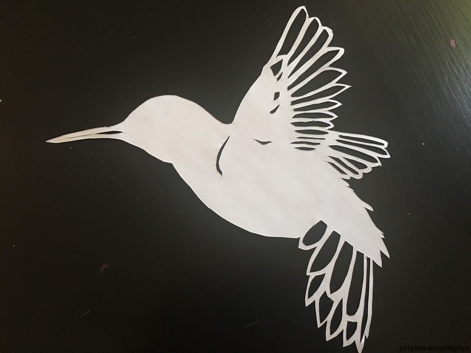 SimpleJoys: Paper Cut Bird