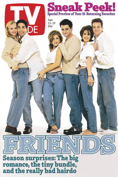 TV Guide Covers: Friends (1994-2004)