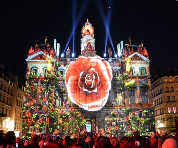 FunkiRide: Festival Of Lights In Lyon, France