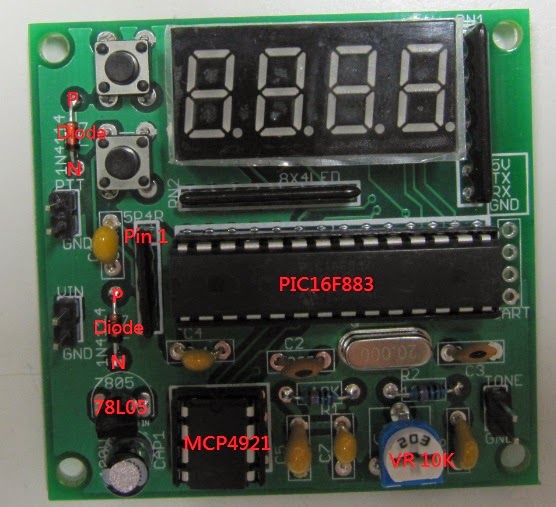 isp51: Programmable crystal controlled CTCSS tone encoder kit (Version 2)