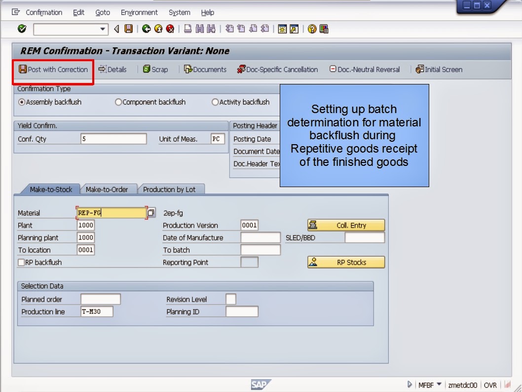青蛙SAP分享 Froggy's SAP sharing: Batch Determination at REM Backflush for ...