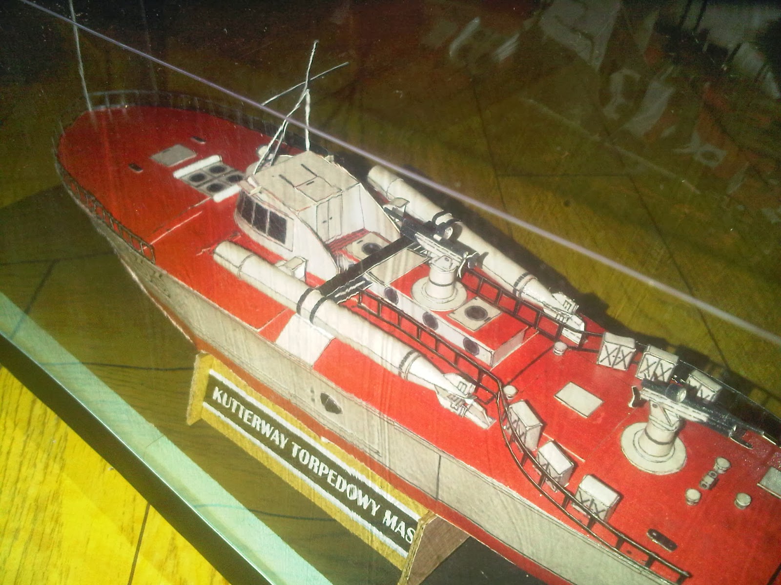 Papermodel Kapal Perang & Lain2: Papercraft Kapal Torpedo (MAS)