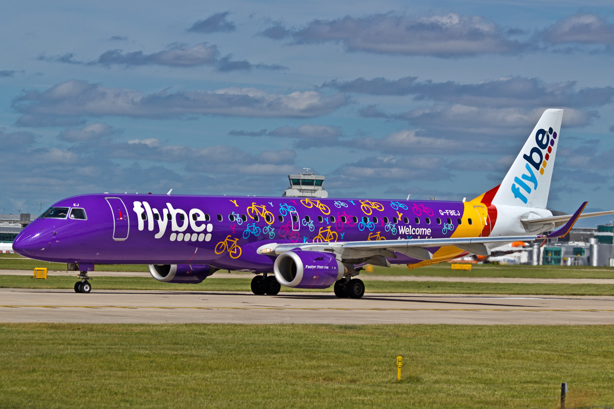 Orion's Aviation: flybe logo jet - welcome to yorkshire