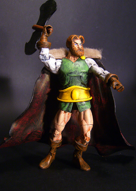 Argenta-2008 Customs: Perun Slav god of Thunder Marvel Legends custom
