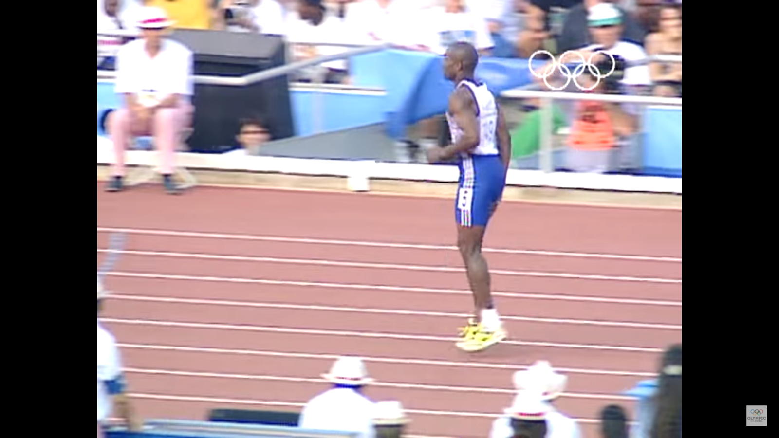 Spirit of sports:Derek Redmond in 1992 Olympics