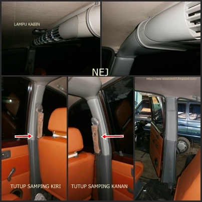 pasang double blower kijang kapsul lx - merk concorde made thailand ...