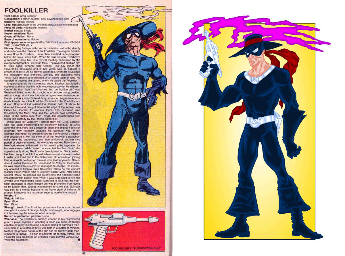 The Official Handbook to the Marvel Universe - REDUX Edition ...