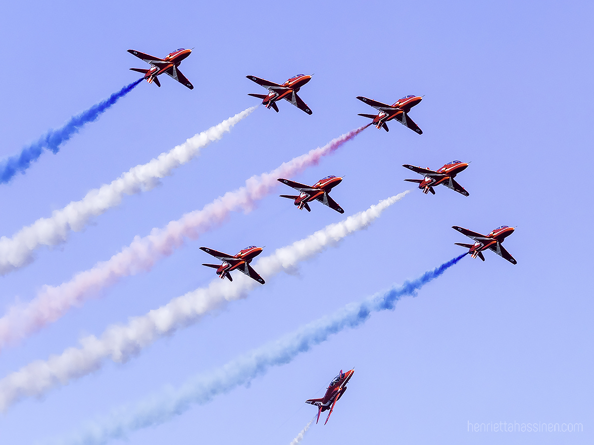 Royal Air Force Aerobatic Team, the Red Arrows