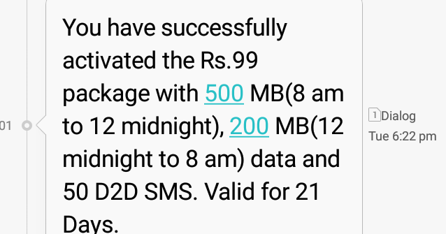 How to recharge your phone using dialog card
