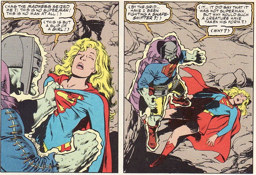 Supergirl Comic Box Commentary: Back Issue Box: Action Comics #674