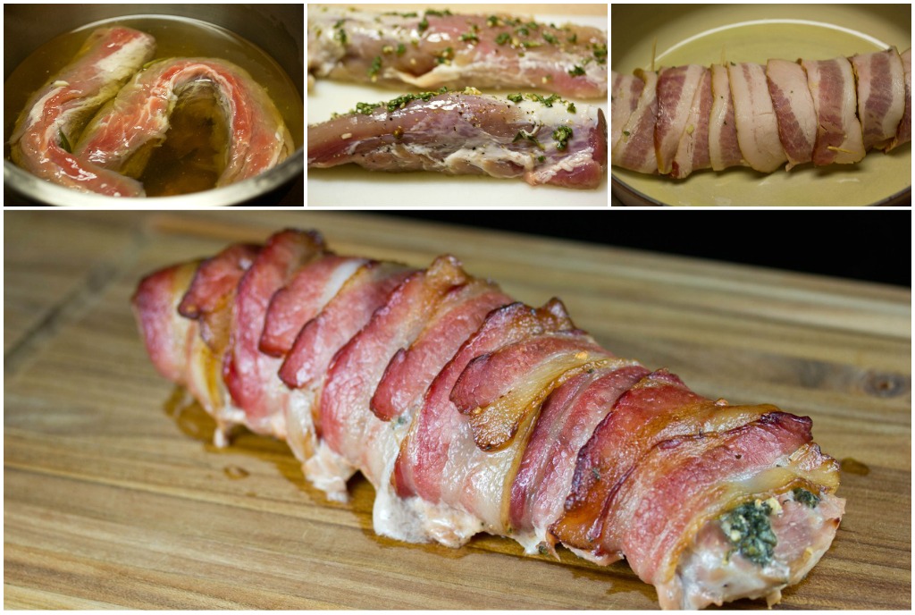Bacon-Wrapped Maple Pork Loin | A Zesty Bite