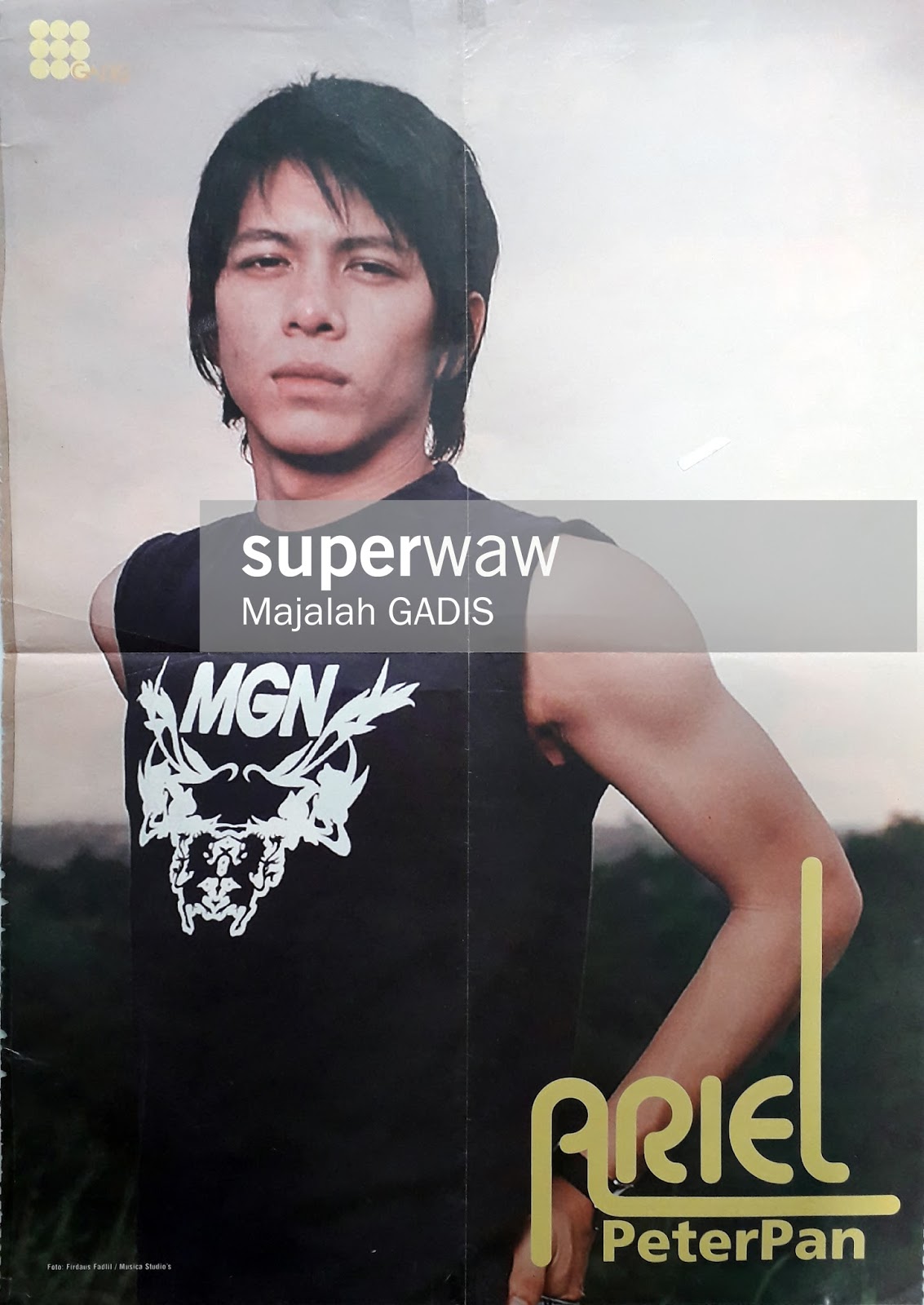 BIG POSTER ARIEL PETERPAN 2004