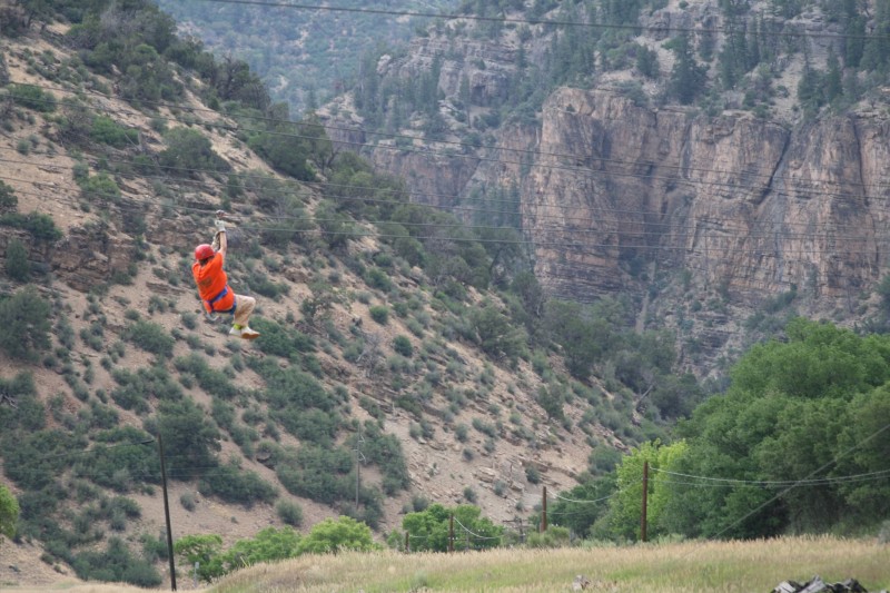 Ziplining Across the USA: Saturday July 27 Glenwood Canyon Zipline ...