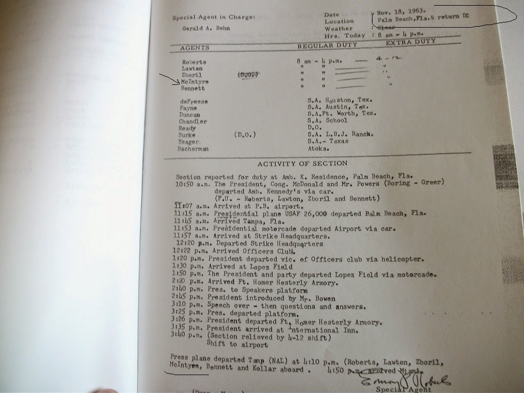 Secret Service Agent Glen A Bennett PRS