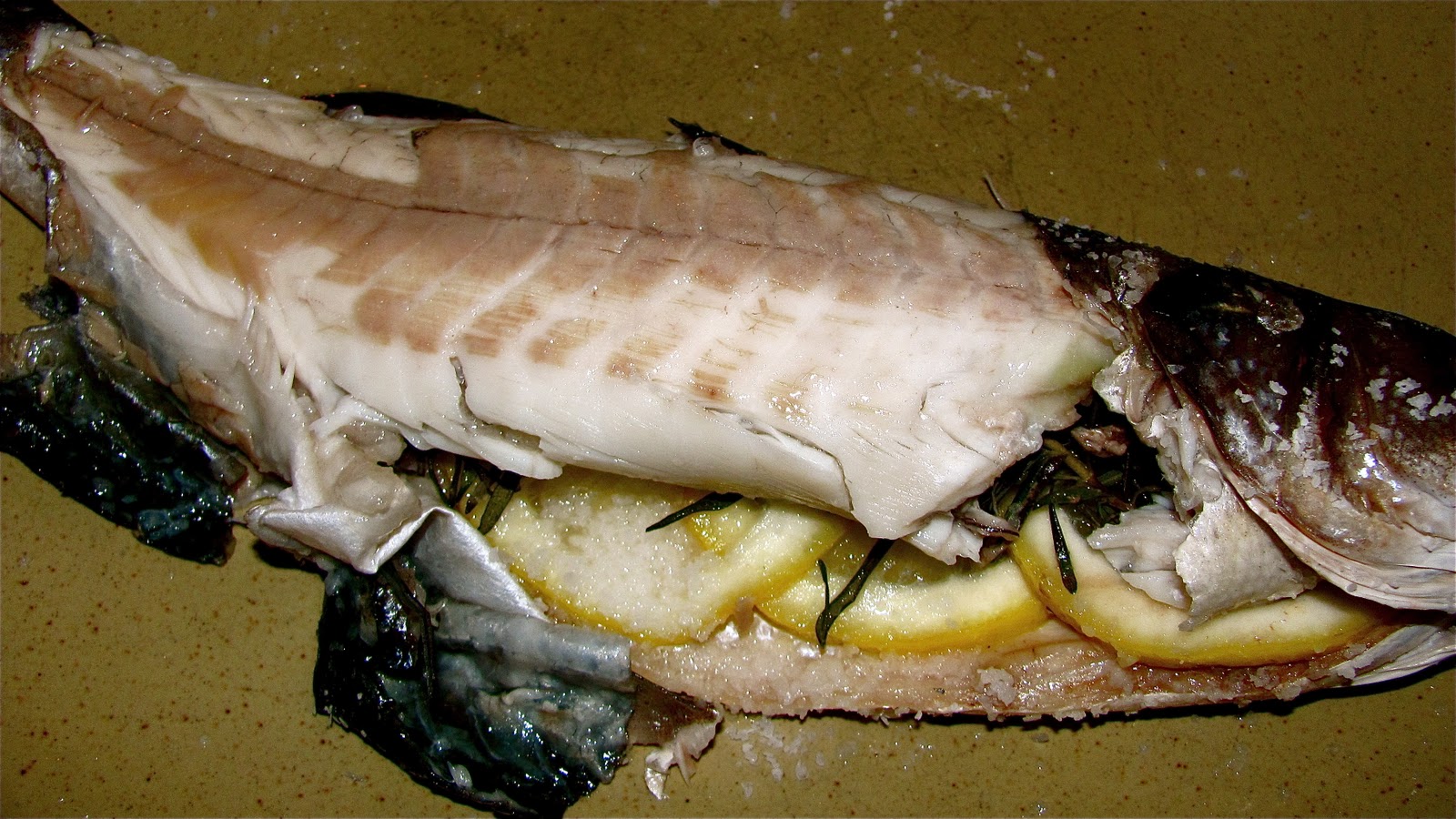 Mister Meatball: Salt-baked whole fish